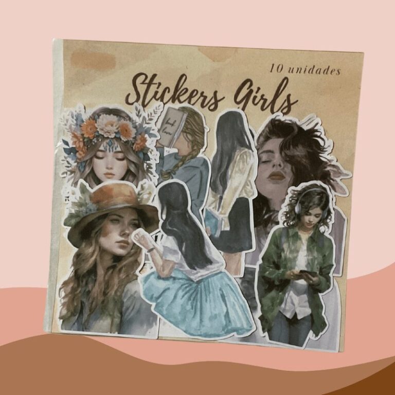 Stickers Girls - Tulipan Azul Paper Garden